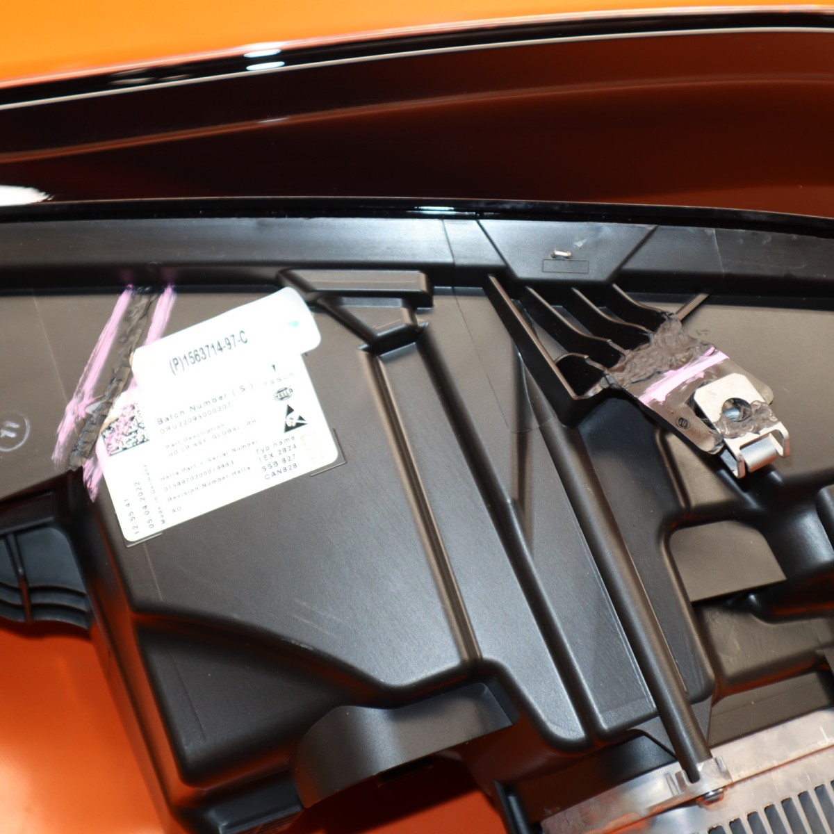 TESLA MODEL S PLAID HEADLIGHT RIGHT 2021 2022 2023 BLACK LED 1563714-97 ...