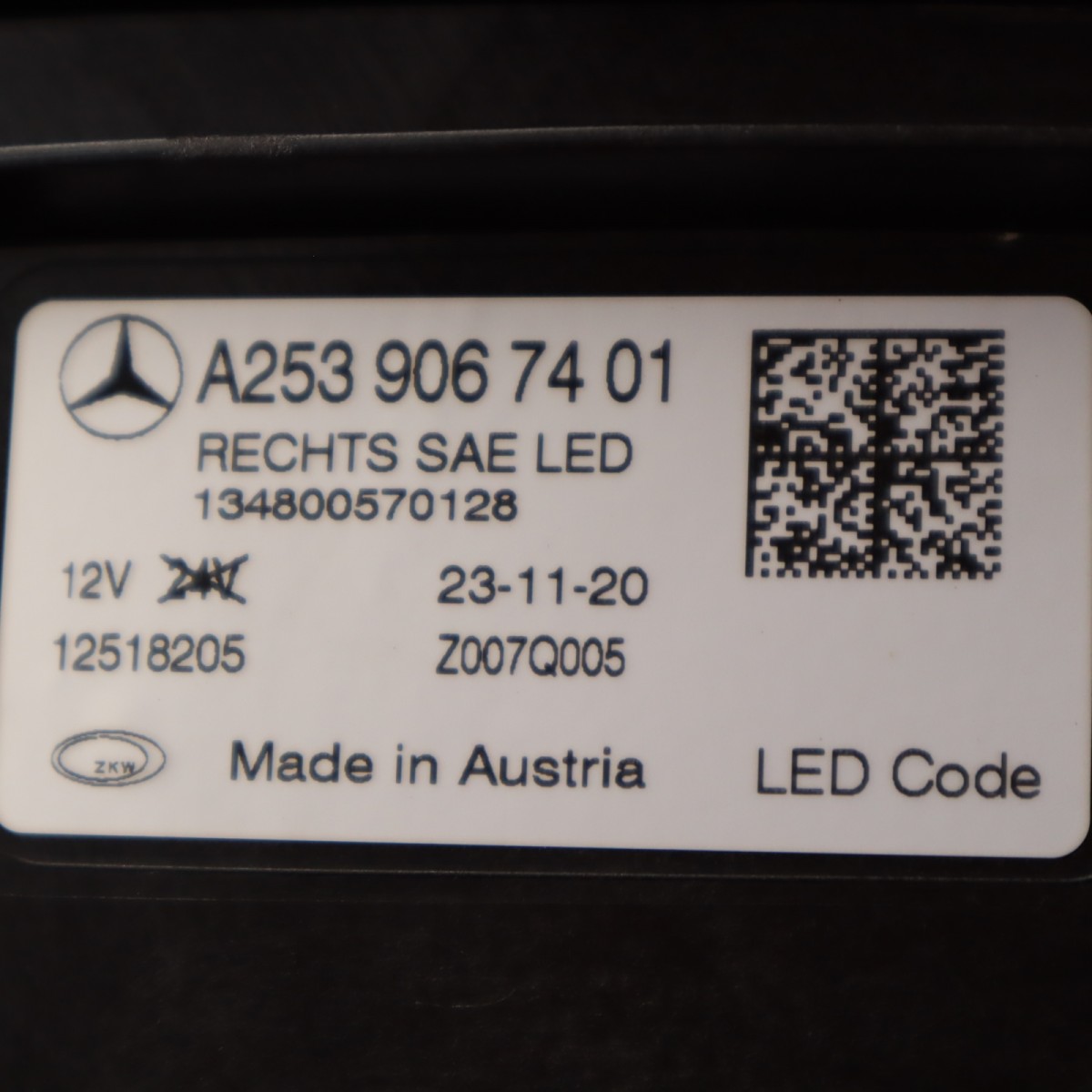 MERCEDES GLC300 HEADLIGHT RIGHT PASSENGER 2020 2021 2022 LED ...