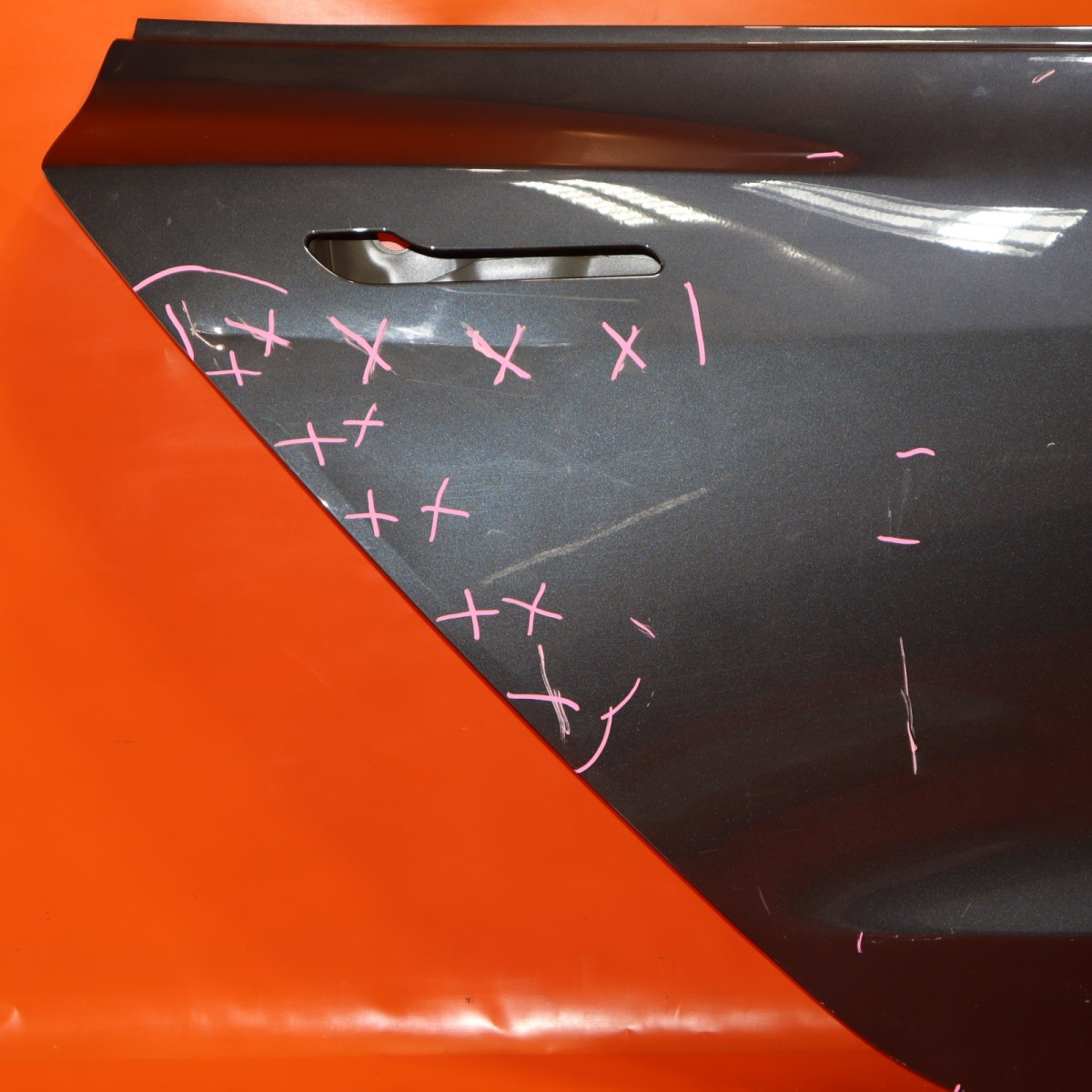 TESLA MODEL 3 DOOR LEFT DRIVER REAR 2017 2018 2019 2020 2021 2022 OEM