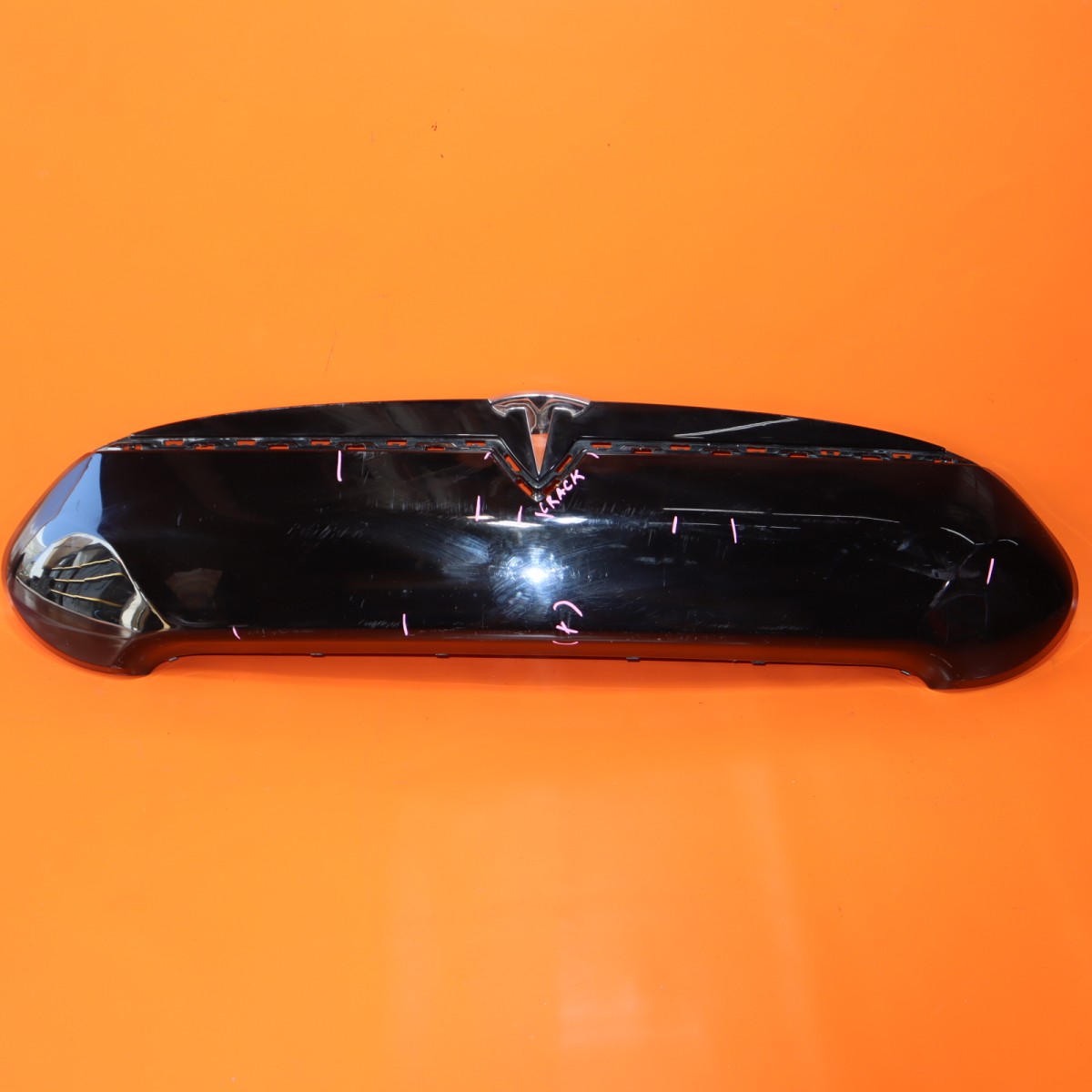 TESLA MODEL S GRILLE 2012 2013 2014 2015 1023312-00-A BLACK OEM