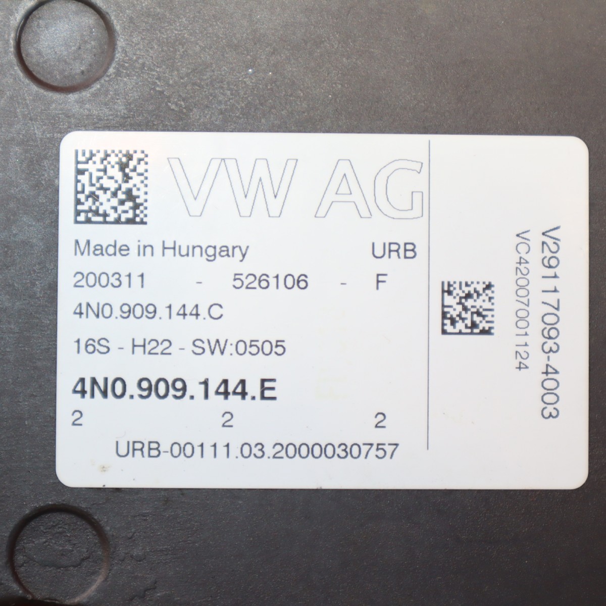 AUDI Q8 RACK AND PINON STEERING GEAR 2018 2019 2020 2021 4N0909144E OEM