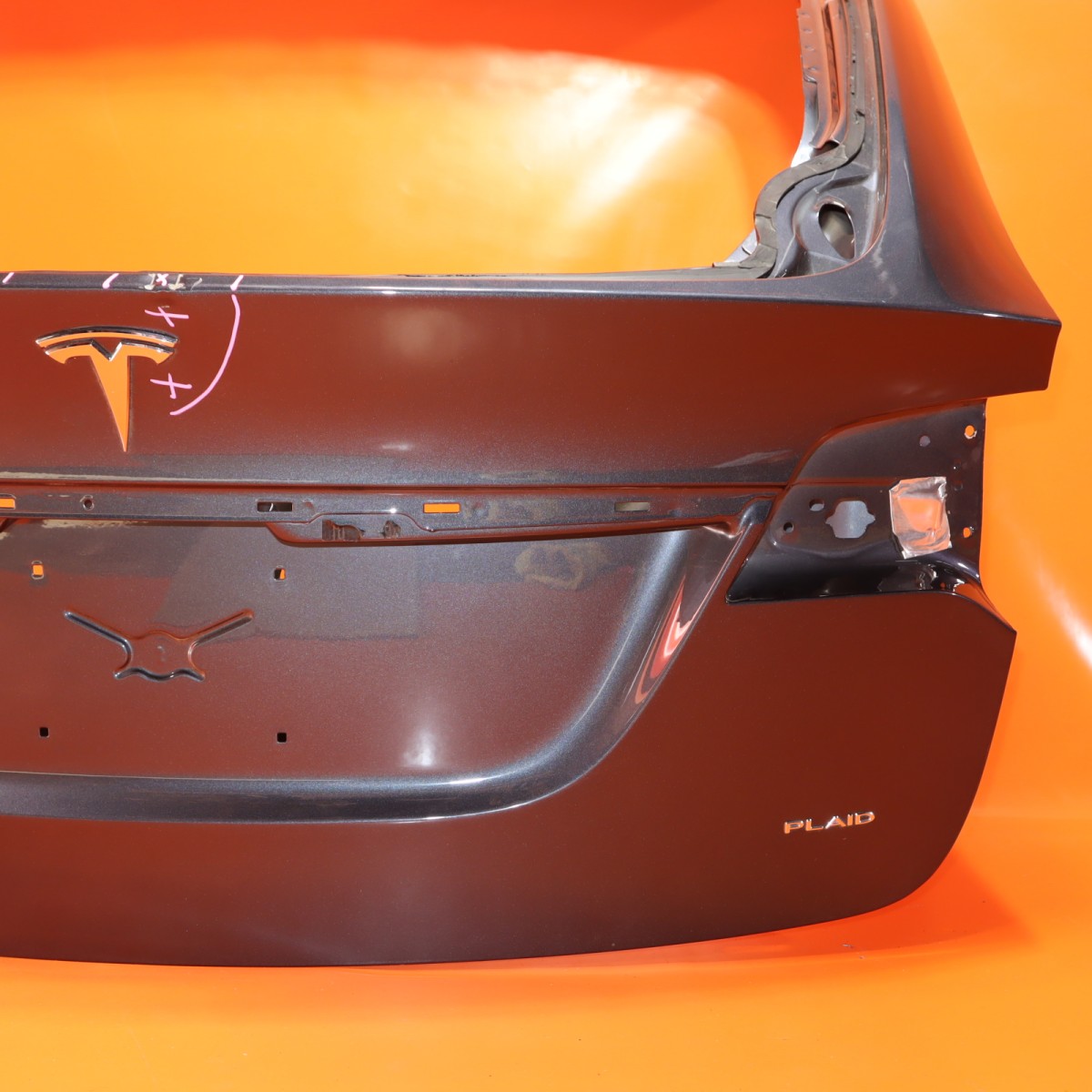 TESLA MODEL X PLAID LIFT GATE 2021 2022 2023 GRAY OEM