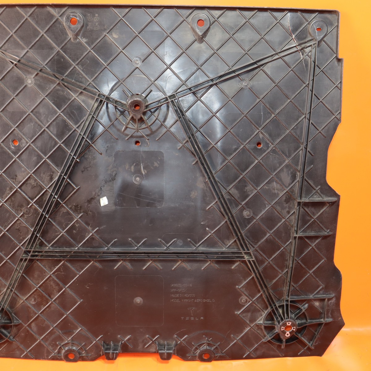 TESLA MODEL Y AERO SHIELD COVER FRONT 2020 2021 2022 1499151-00-C OEM