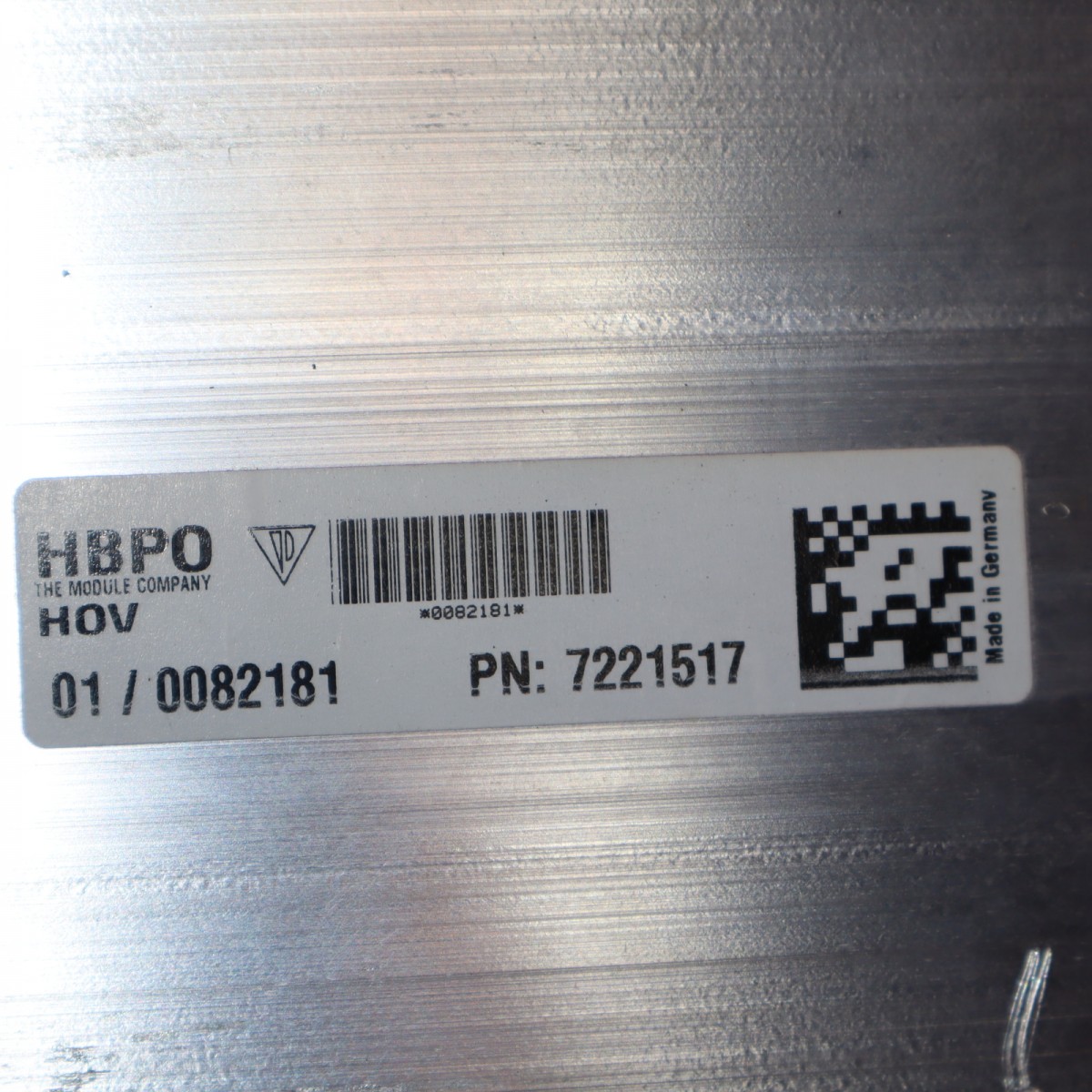 PORSCHE TAYCAN REINFORCEMENT FRONT 2019 2020 2021 2022 9J1805241B OEM