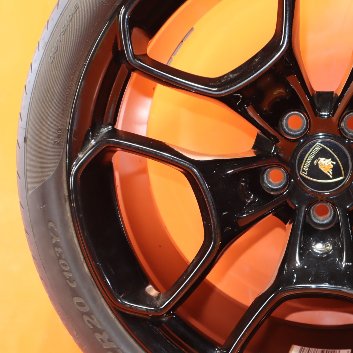 LAMBORGHINI HURACAN WHELL RIM 20" REAR 2016 2017 2018 2019 4T0801017A OEM