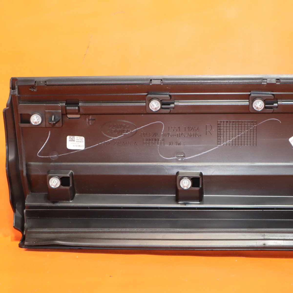 RANGE ROVER EVOQUE DOOR MOLDING RIGHT REAR LOWER 2019 2020 2021 2022 OEM