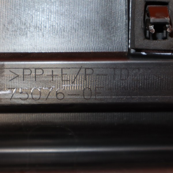 LEXUS RX350 DOOR MOLDING LEFT REAR 2018 2019 2020 2021 75076-0E100 OEM