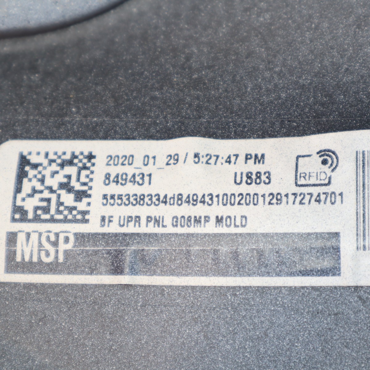 BMW X5 FRONT BUMPER M SPORT 2019 2020 2021 G05 5111 8746238 OEM