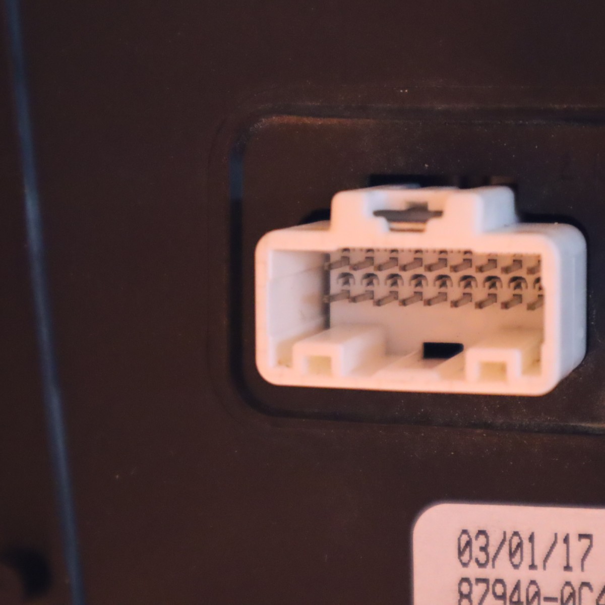 TOYOTA TUNDRA MIRROR LEFT 2014 2015 2016 2017 87910-0C440-00 OEM