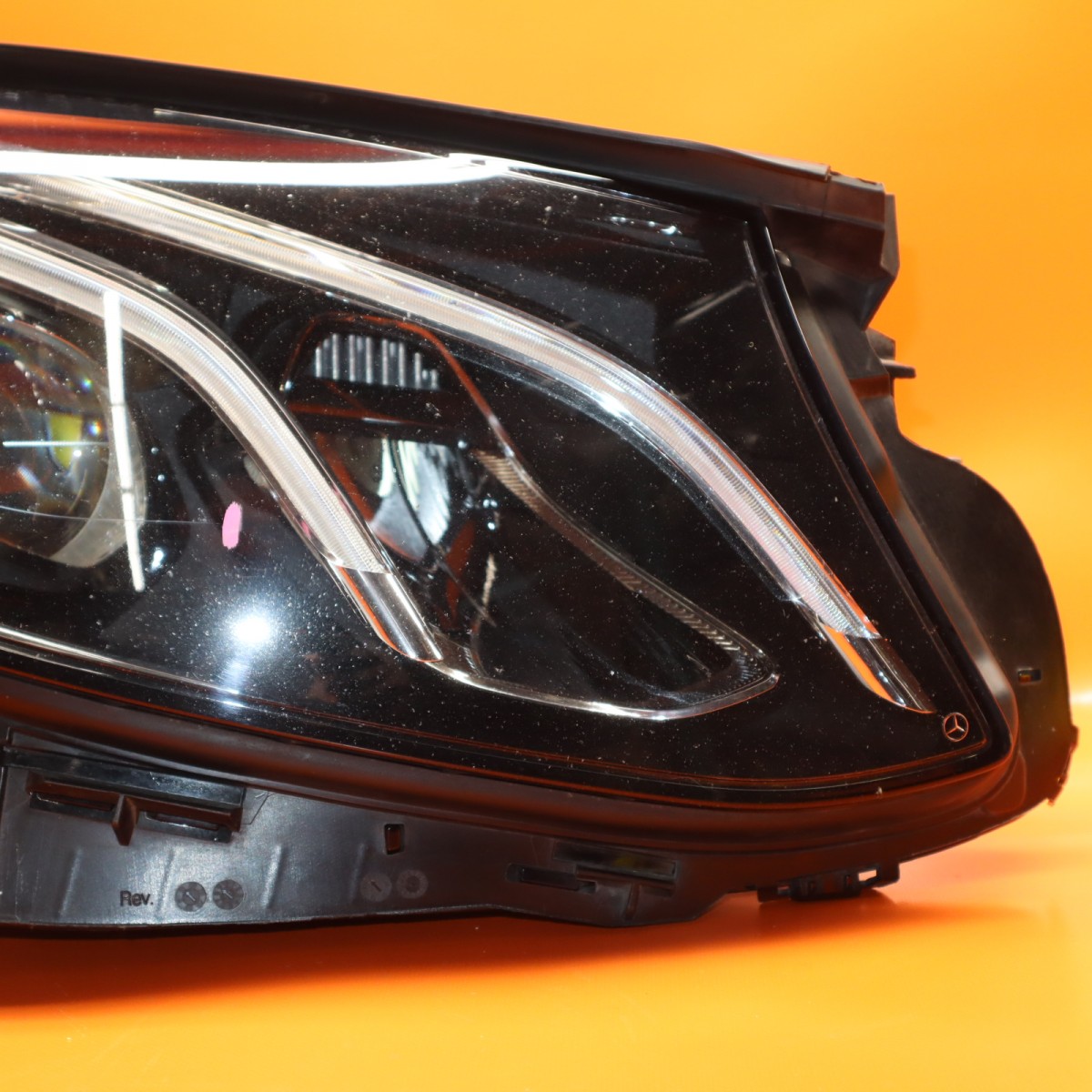 MERCEDES BENZ E300 HEADLIGHT RIGHT PASSENGER 2017 2018 2019 LED ...