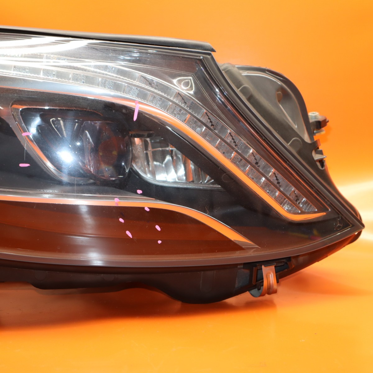 MERCEDES BENZ S550 HEADLIGHT RIGHT 2014 2015 2016 2017 XENON LED ...