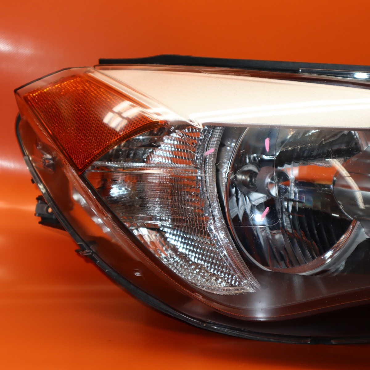 BMW X1 HEADLIGHT RIGHT PASSENGER 2013 2014 2015 HALOGEN E84 63117290238 ...