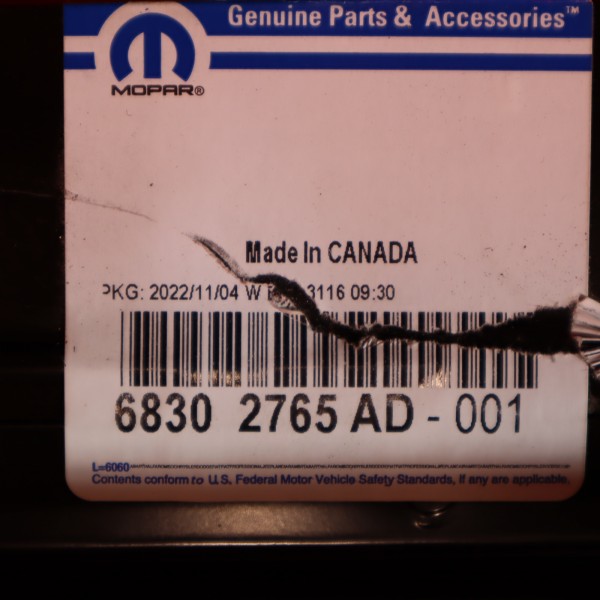 JEEP WRANGLER FLOOR PANEL SILL LEFT 2018 2019 2020 2021 68302765AD ...