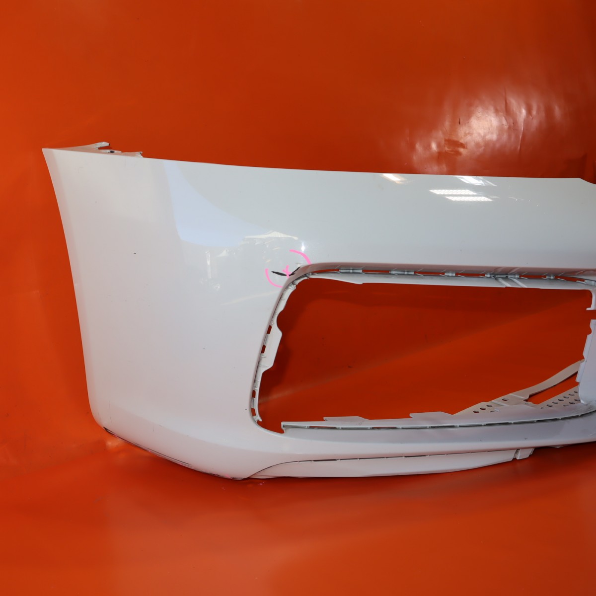 PORSCHE 911 CARRERA FRONT BUMPER 2019 2020 2021 992 807 221 N WHITE OEM