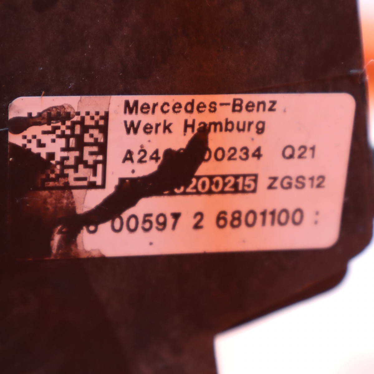 MERCEDES BENZ CLA250 RADIATOR SUPPORT 2014 2015 2016 CLA45 A2466200315 OEM