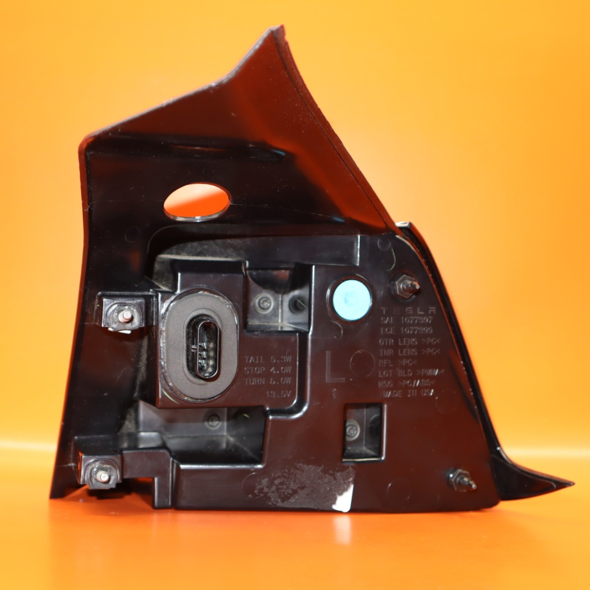 TESLA MODEL 3 TAIL LIGHT LEFT DRIVER 2017 2018 2019 2020 2021 1077397 ...