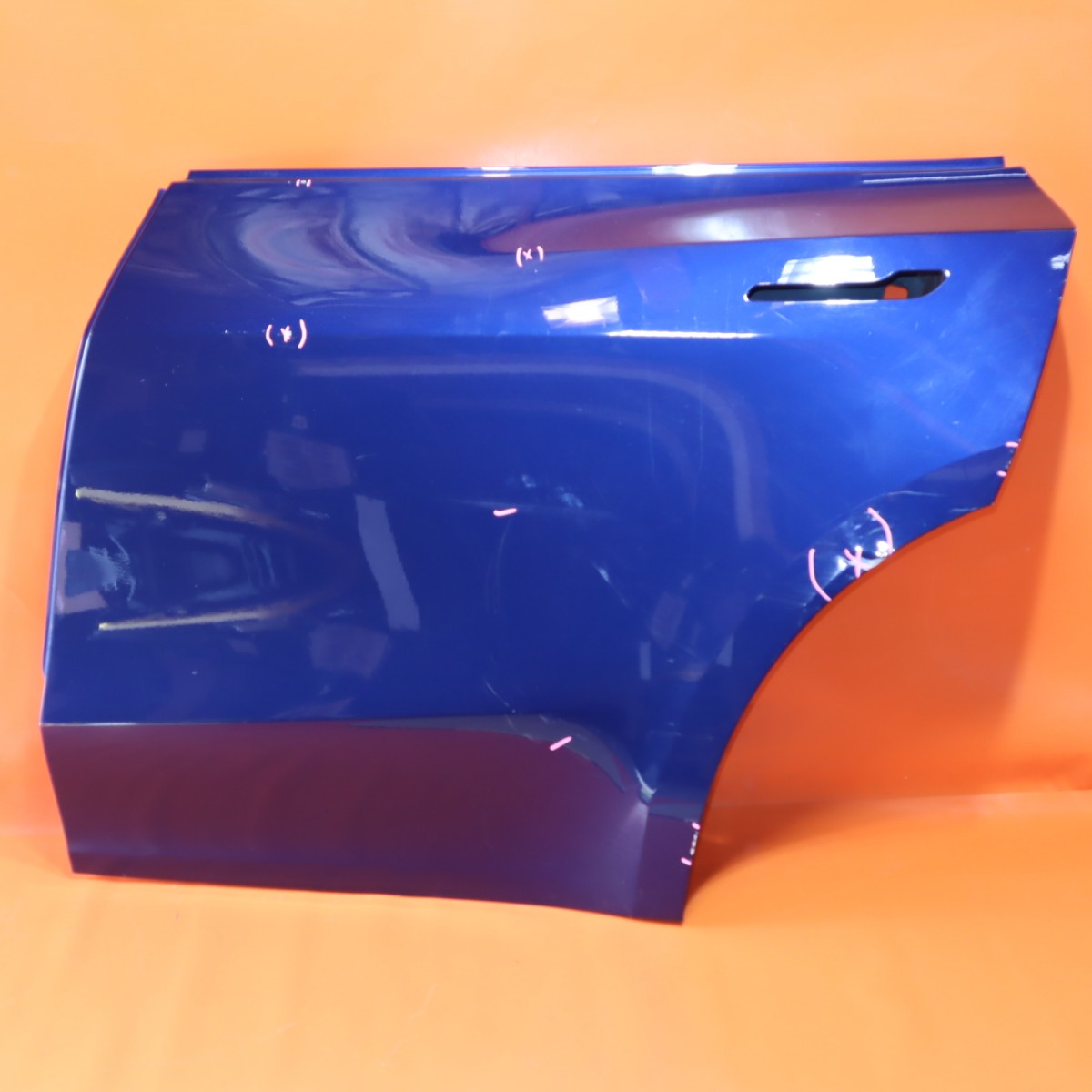 TESLA MODEL Y DOOR LEFT DRIVER REAR 2020 2021 2022 2023 1493561-E0-A OEM