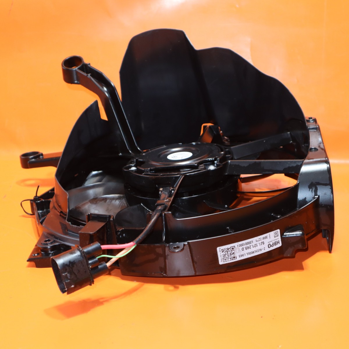 PORSCHE TAYCAN COOLING FAN LEFT DRIVER 2019 2020 2021 2022 2023 9J1121249D OEM