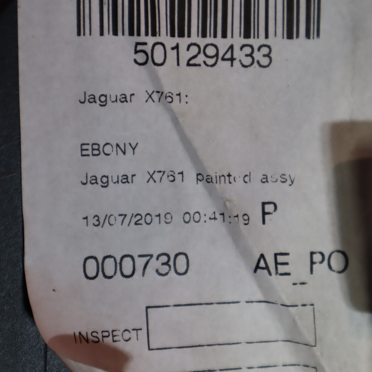 JAGUAR F PACE LIFT GATE 2016 2017 2018 X761 F-PACE HK83-40010-A OEM