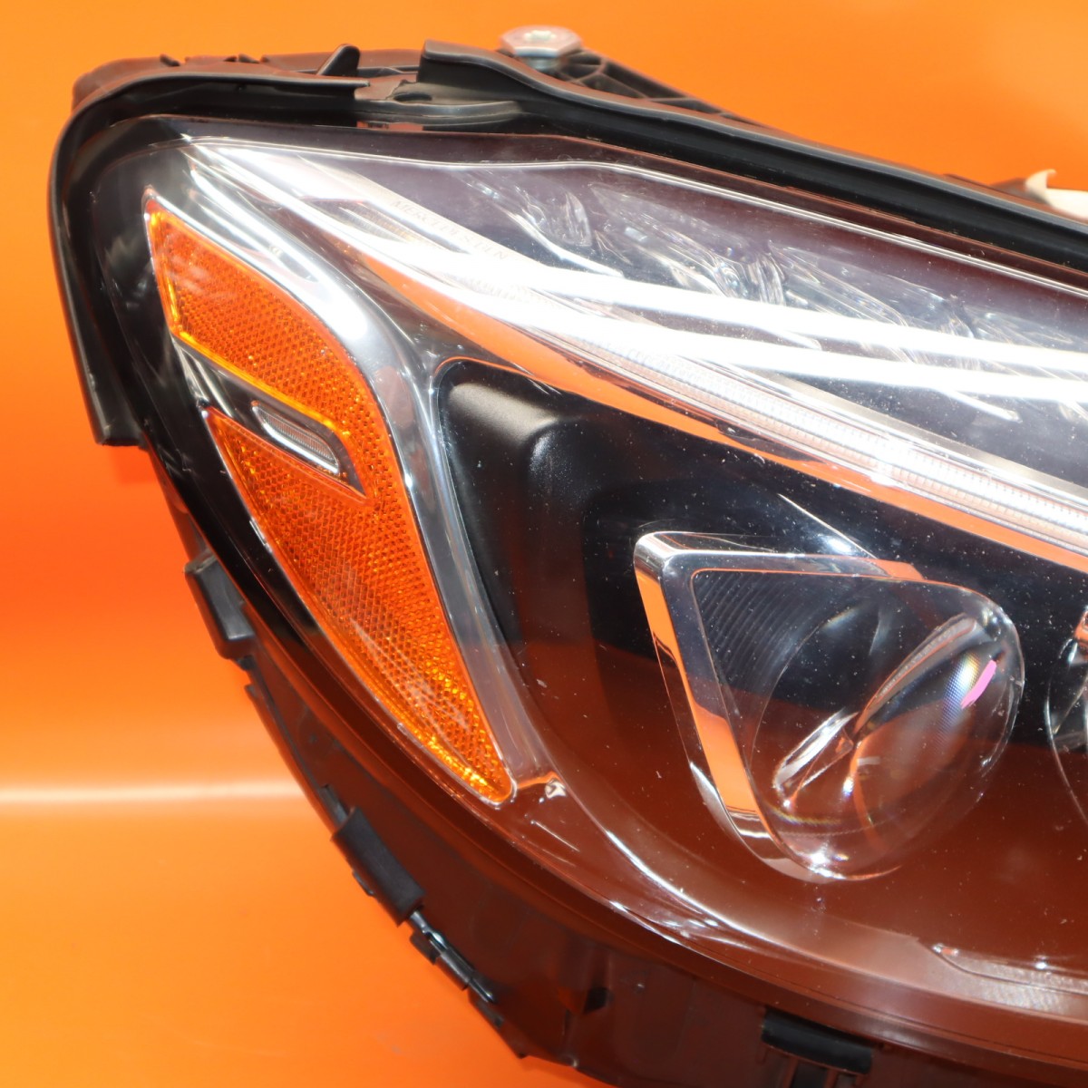 MERCEDES BENZ C300 HEADLIGHT RIGHT 2015 2016 2017 XENON C400 LED ...