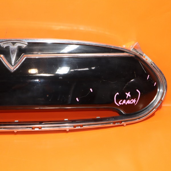 TESLA MODEL S GRILLE CHROME 2012 2013 2014 2015 1017414-00-D 1023312-00-A