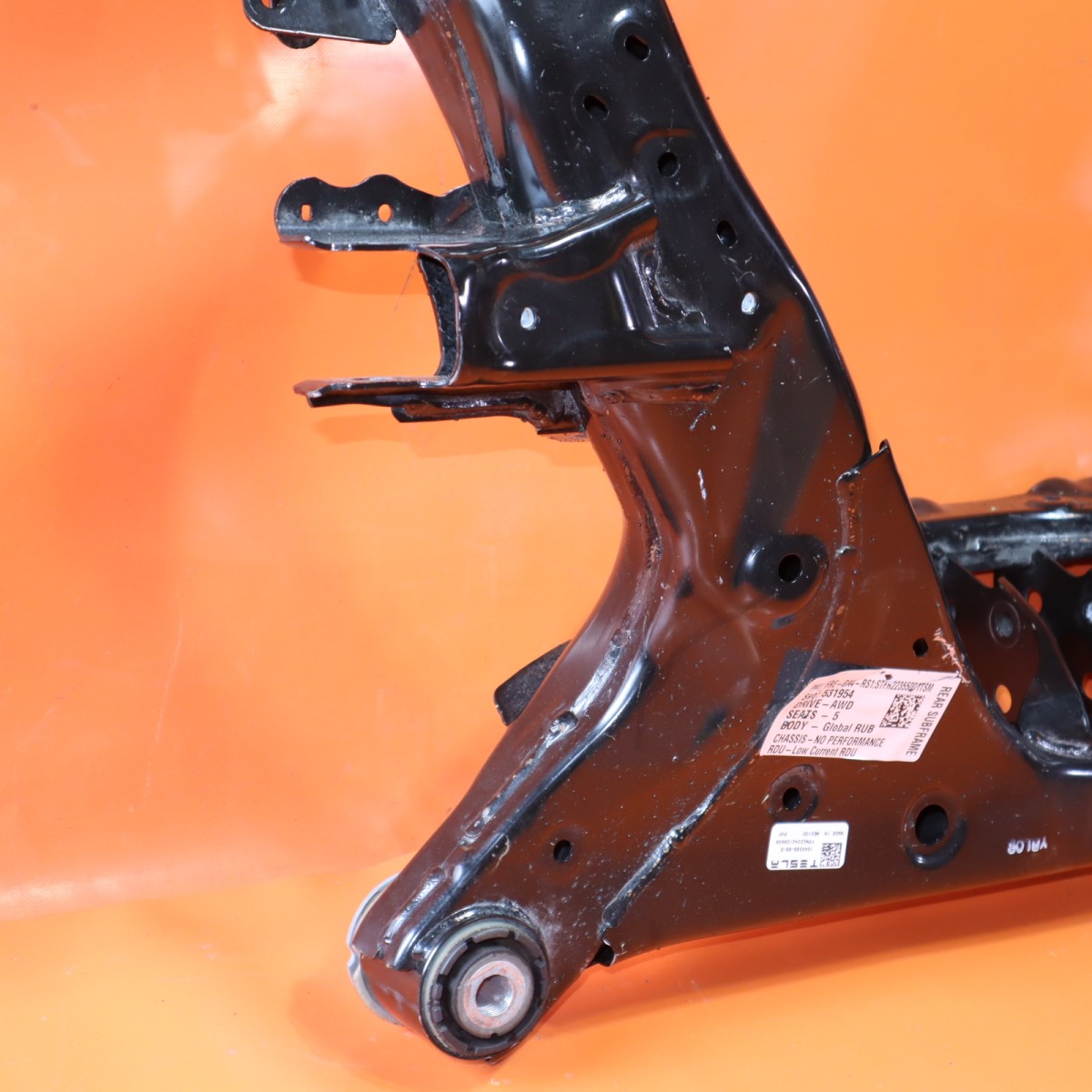 TESLA MODEL 3 Y SUBFRAME REAR CROSSMEMBER 2020 2021 2022 2023 1044580 ...
