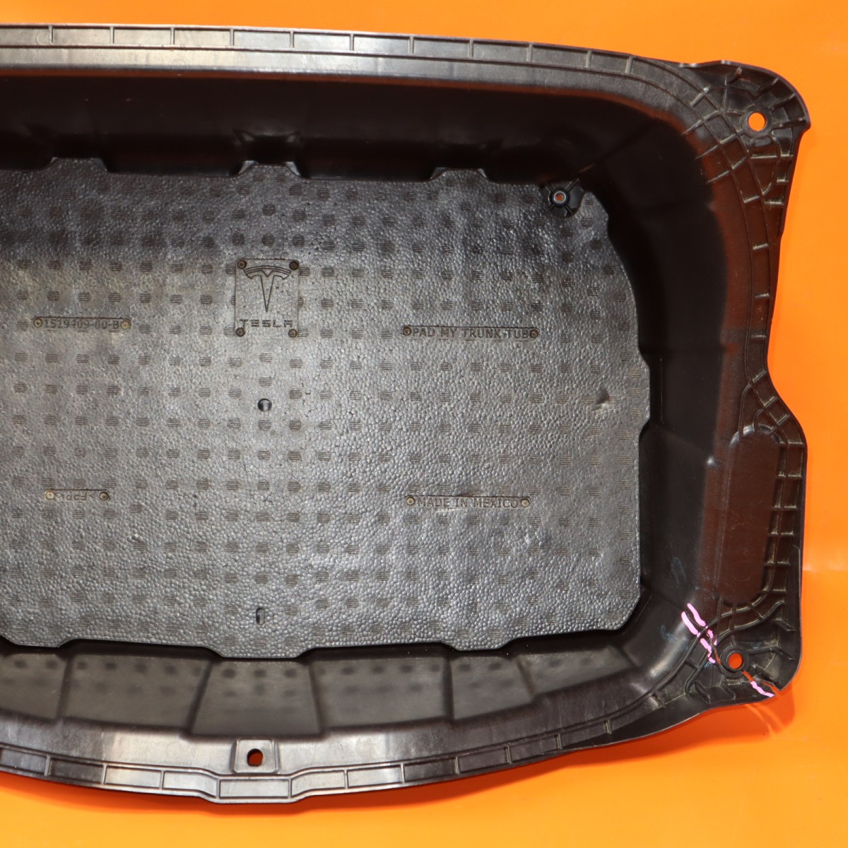 TESLA MODEL Y TRUNK STORAGE TUB COMPARTMENT REAR 2020 2021 2022 2023 ...