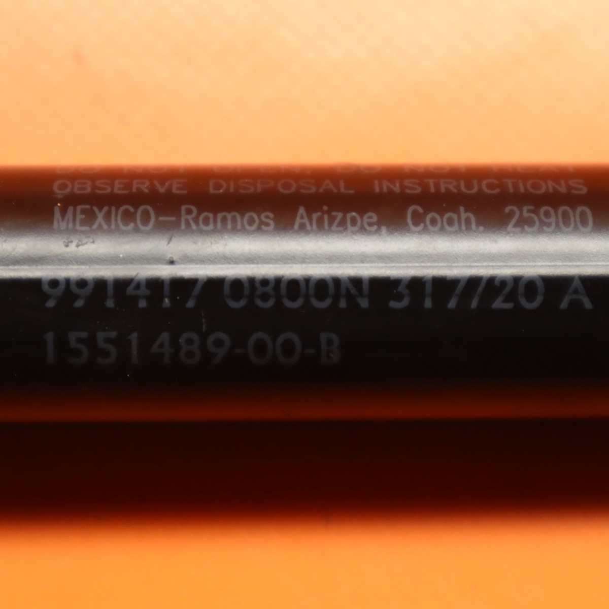 TESLA MODEL 3 TRUNK STRUT RIGHT 2017 2018 2019 2020 2021 2022 1551489-00-B