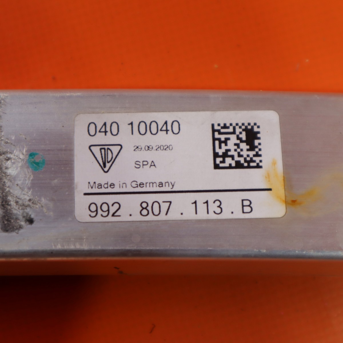 PORSCHE 911 CARRERA REINFORCEMENT FRONT LOWER 2020 2021 2022 2023 ...