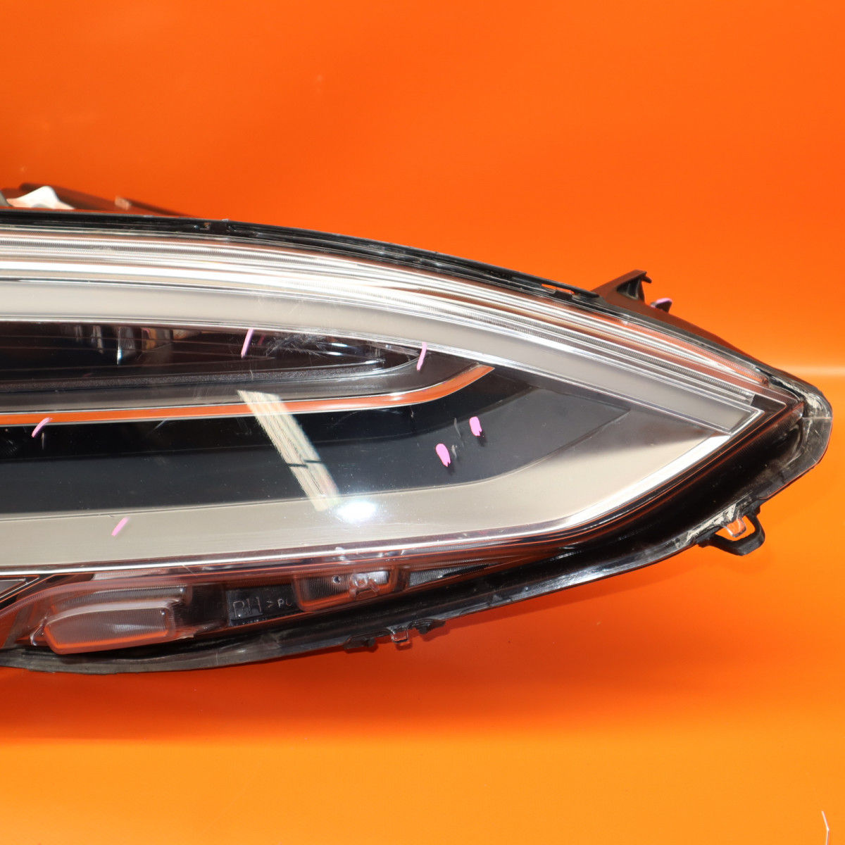 TESLA MODEL S HEADLIGHT RIGHT PASSENGER 2016 2017 2018 2019 2020 2021 ...