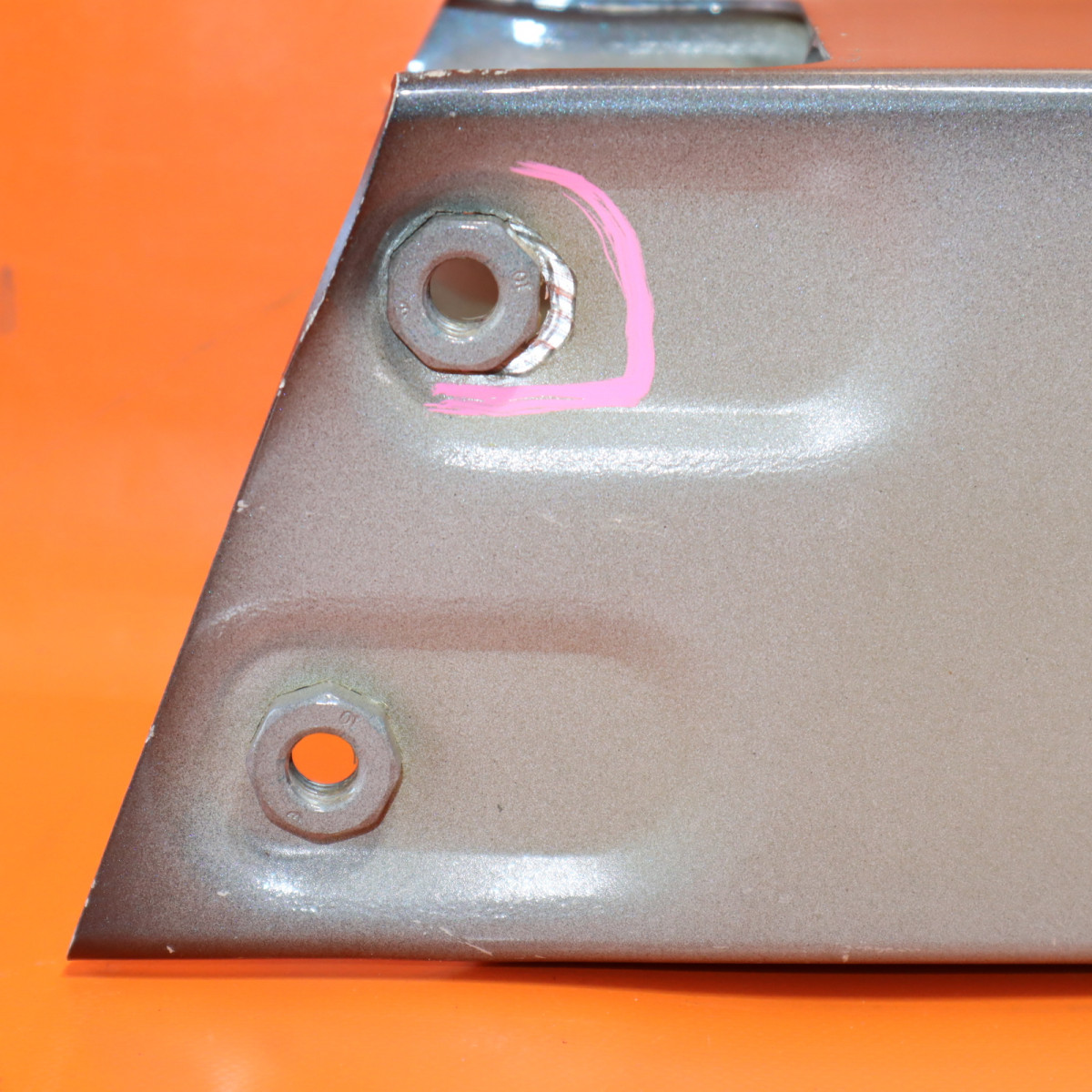 TESLA MODEL 3 REINFORCEMENT BRACKET LEFT FRONT RAIL 2017 2018 2019 2020 ...