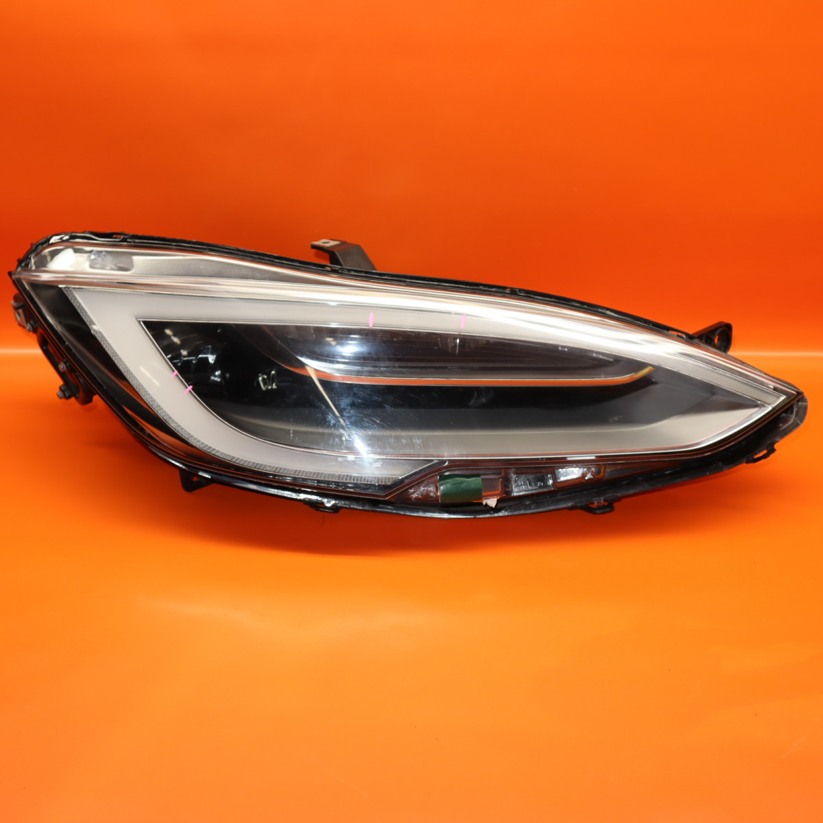 TESLA MODEL S HEADLIGHT RIGHT PASSENGER 2016 2017 2018 2019 2020 2021 ...