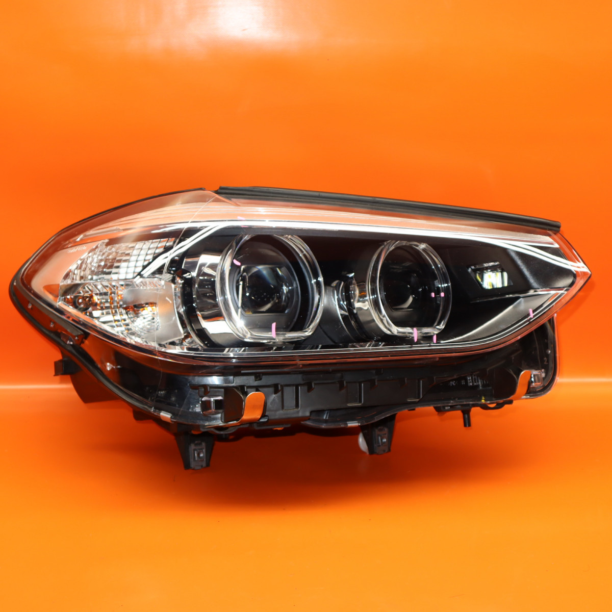 BMW X3 X4 HEADLIGHT RIGHT PASSENGER 2018 2019 2020 2021 FULL LED ...