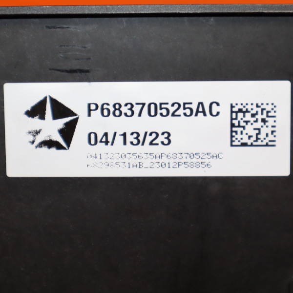 JEEP GRAND CHEROKEE GRILLE SHUTTER 2021 2022 68370525AC OEM