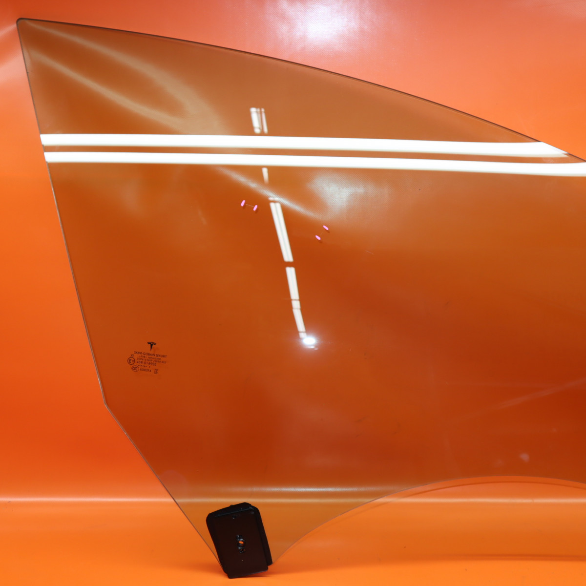 TESLA MODEL 3 DOOR GLASS RIGHT FRONT LAMINATED 2020 2021 2022 2023 ...