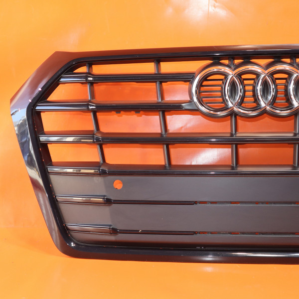 AUDI Q5 GRILLE S-LINE 2018 2019 2020 BLACK 80A853651C OEM