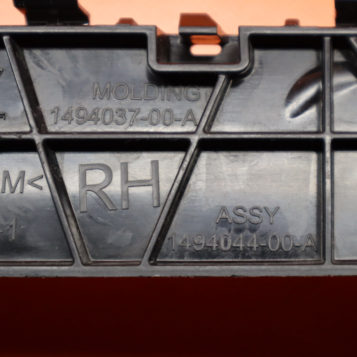 TESLA MODEL Y BUMPER RETAINER BRACKET RIGHT REAR 2021 2022 2023 1494037 ...