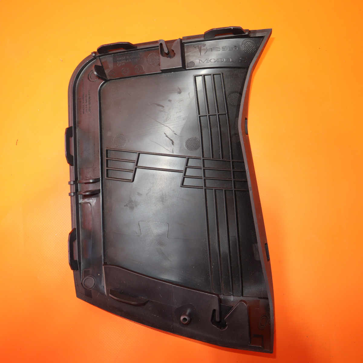 TESLA MODEL S PLAID WHEEL FAIRING LEFT FRONT 2021 2022 2023 1613443-00 ...