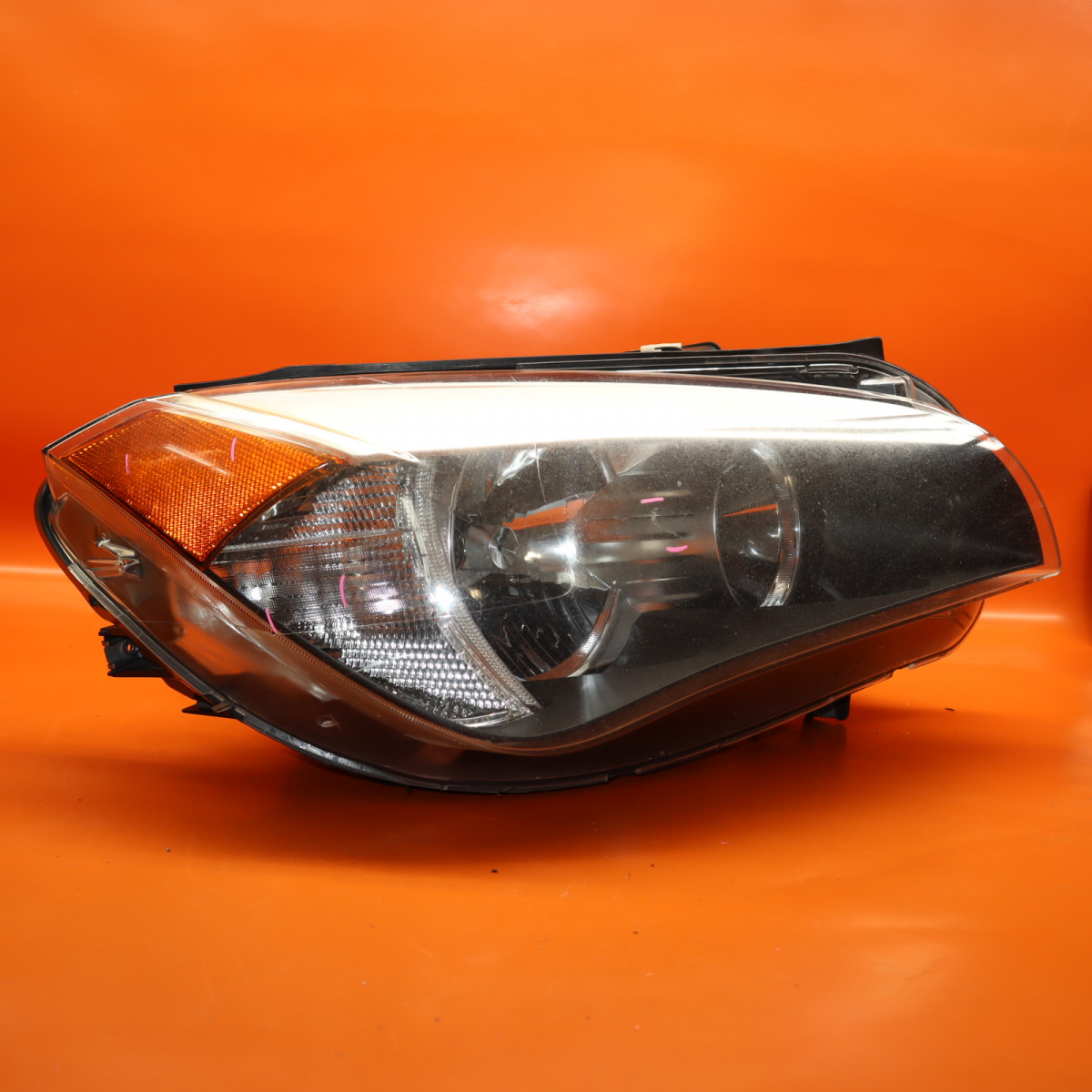 BMW X1 HEADLIGHT RIGHT PASSENGER 2013 2014 2015 HALOGEN E84 63117290238 ...
