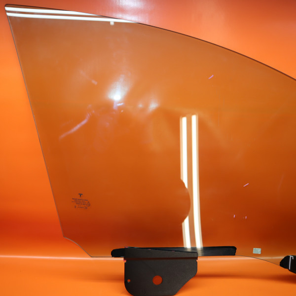 TESLA MODEL Y DOOR GLASS LEFT FRONT 2020 2021 2022 2023 43R-014955 OEM