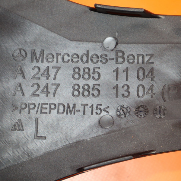 MERCEDES GLA250 FRONT BUMPER LOWER GRILLE LEFT 2021 2022 2023 ...