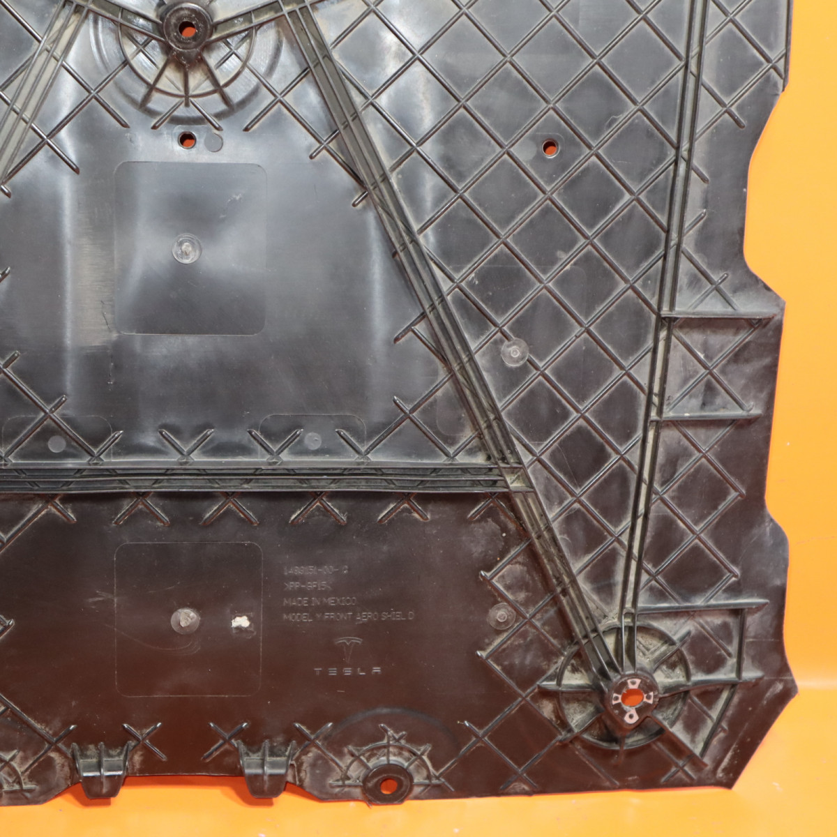 TESLA MODEL Y AERO SHIELD COVER FRONT 2020 2021 2022 1499151-00-C OEM