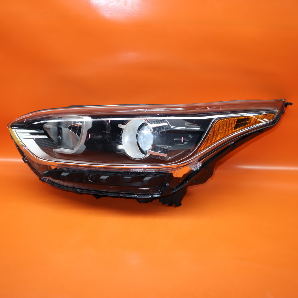 KIA FORTE HEADLIGHT LEFT DRIVER 2019 2020 2021 92101M7000 HALOGEN OEM