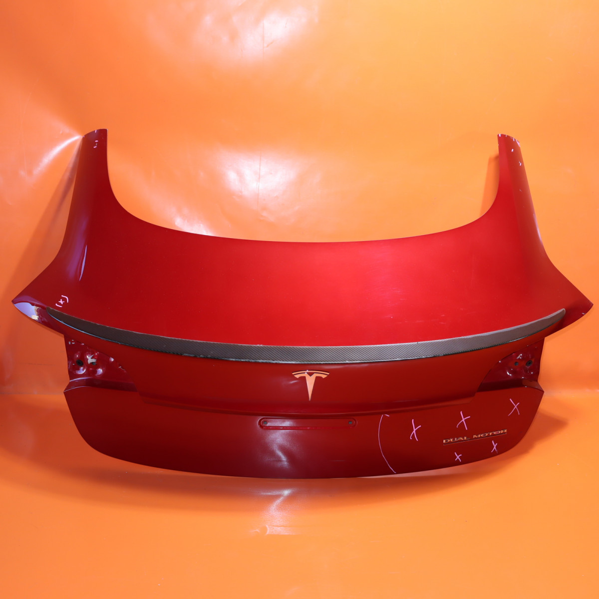 TESLA MODEL 3 TRUNK LID 2017 2018 2019 2020 2021 2022 1081460-E0-D NON ...