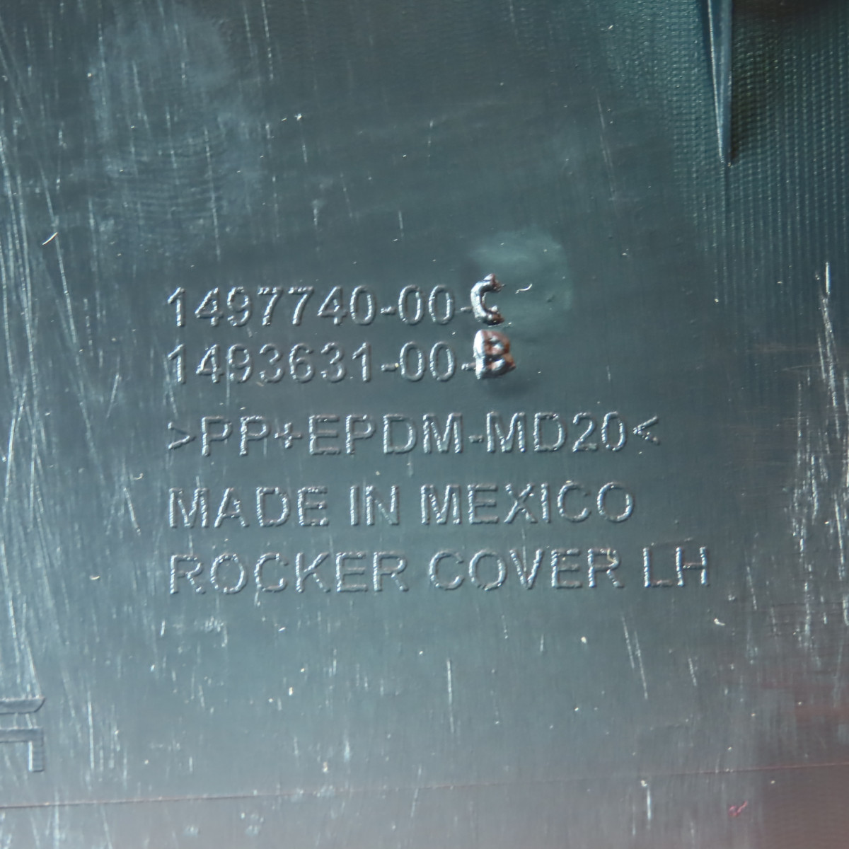 TESLA MODEL Y ROCKER MOLDING LEFT 2020 2021 2022 2023 TEXTURE 1497740 ...